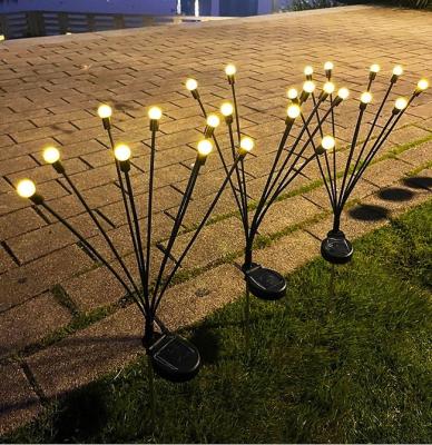 Cina Le luci all'aperto alimentate solari 2V 80mA che ondeggiano la lucciola solare del giardino accende le luci della lucciola con in vendita