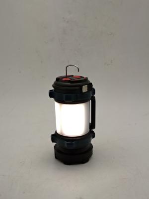 China 8.8x8.2x16.7cm 380g 2 In 1 LED Camping Lantern ABS Rechargeable Battery Lantern for sale