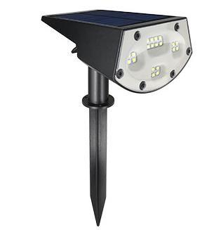 Cina IP44 L'ABS LED alimentato solare accende 1800mah la batteria 29x11.5x14.2Cm del litio 18650 in vendita