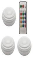 China Closet Light With Motion Sensor LED Cabinet Light With 3pcs Light 1pc Remote Control for sale