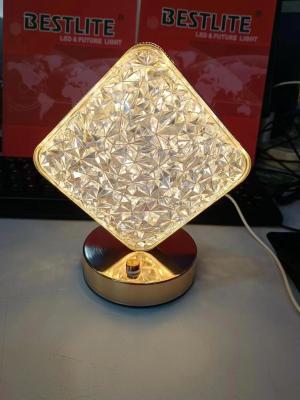 Cina Decorazione a pile di Diamond Table Lamp For Home della luce notturna dei bambini intelligenti in vendita