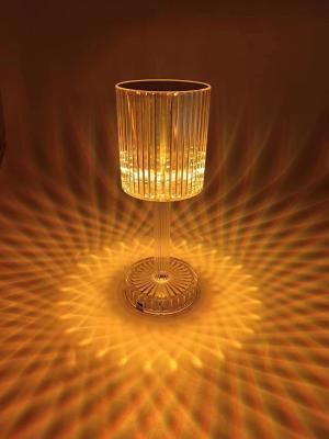 China Gatsby Cylinder Table Lamp With Remote Control LED Rechargeable Light 16 RGB 30Lumen zu verkaufen