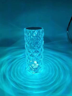 Cina Rose RGB Battery Operated Baby Table Lamp 3.7V 1200mA With Remote Control in vendita