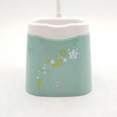 Cina la luce notturna dei bambini a pile della lampada da tavolo di 10x10x10cm con Mini Storage And Phone Holder in vendita