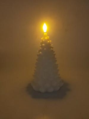 Cina 3AAA Battery Wax Pinecone Halloween LED Gift Light 3pk 10.8*10.8*17(20)Cm in vendita
