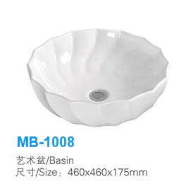 China A Grade Flower Art Basin Sink MB-1008 for sale