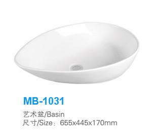 China Mini Fancy Wash Basin For Bathroom MB-1031 for sale