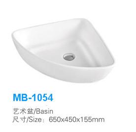 China Ceramic  Basin Bathroom Shallow Basin Countertop Basin MB-1054 for sale