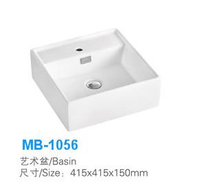 China Ceramic Square Basin,Bathroom Basin,Countertop Basin,Wash Basin MB-1056 for sale