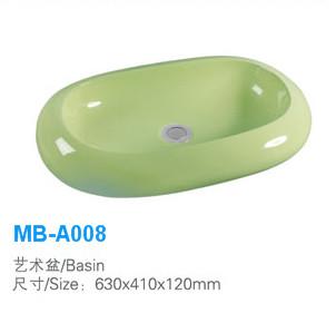 China Duravit design ceramic basin MB-A008 for sale
