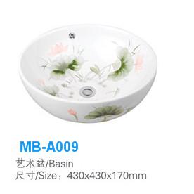China Personality China Factory Dining Room Wash Basin/Ceramic Art Basin MB-A009 for sale