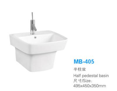 China Sanitary Ware Wall Hung Ceramic Wash Basin MB-405 for sale