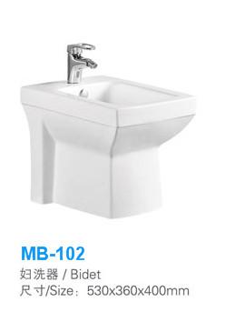 China European Design Bathroom Ceramic Sanitary Bidet MB-102 for sale
