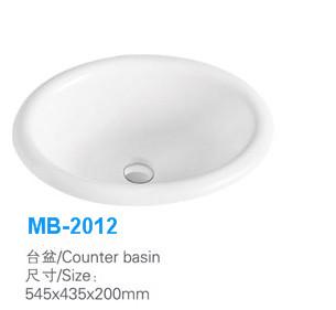 China Above Counter Bathroom Wash Basin MB-2012 for sale