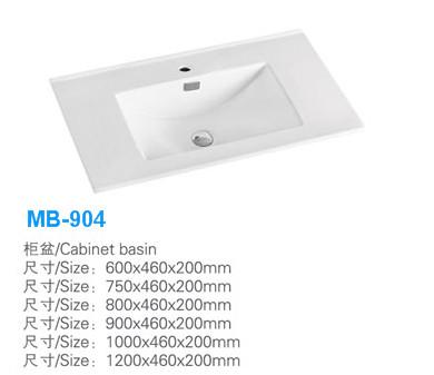 China High Grade Ceramic cabinet basin MB-904 for sale