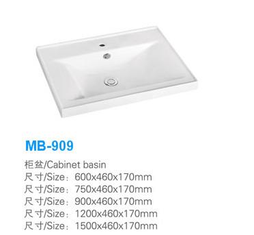 China Popular Vanity Basin Porcelain Bathroom Sink MB-909 for sale