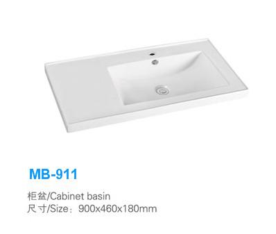 China Porcelain Vanity Top Cabinet Basin MB-911 for sale
