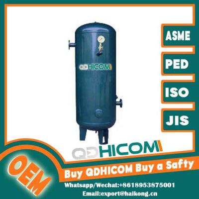 China Air Receiver Tank / High Pressure Carbon Steel Storage Vessel for Industrial Compressor System for sale