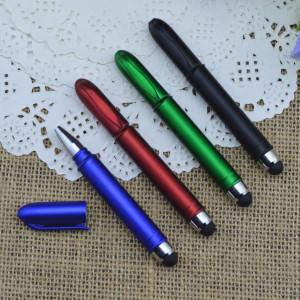 China Chinese factory Wholesale promotional touch screen ball pen Logo stylus pen，custom logo for sale