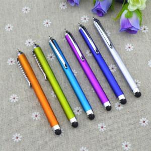 China 2015Promotional hot selling custom logo touch pen, touch screen pen, gift stylus touch pen for sale