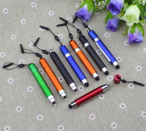 China Best Selling plastic stylus pen,touch screen pen retractable ball point pen banner ballpen for sale