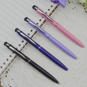 China 2015 New Retractable Ball Point Pen, Multifunction Touch Screen Stylus Pen, Aluminium pen for sale