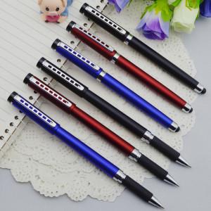 China Gel pen,Promotional gel-ink pen with cap,metallic gel-ink pen with screen touch pen for sale