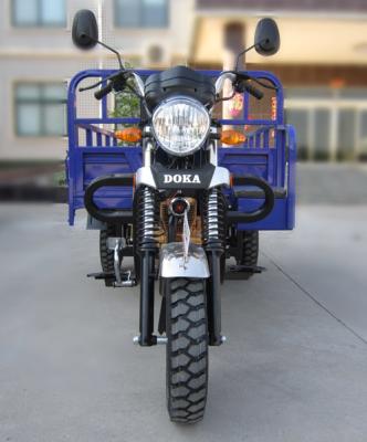 Cina Contenitore motorizzato di carico della luce 1.8m*1.25m della testa del giro del triciclo del carico 150CC grande in vendita