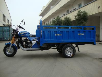 China Automatic Lifting 250CC Cargo Tricycle , Chinese 3 Wheel Motorcycle Double Rear Wheels for sale