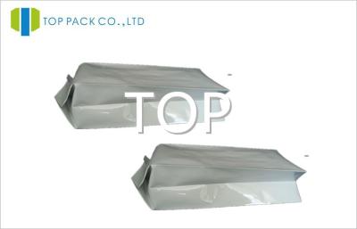 Китай Печатание Gravure полиэтиленовых пакетов Siliver Resealable, мешки AL/PE Gusseted поли продается