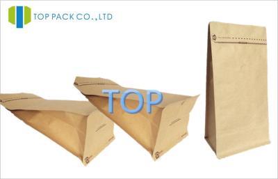 Cina Imballaggio per alimenti ANIMALE DOMESTICO/della CARTA KRAFT/PE Gialli con la chiusura lampo per pane/panino in vendita