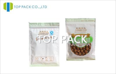 Cina Borsa laminata stampata superiore della chiusura lampo laminata plastica opaca di rivestimento delle arachidi 250g in vendita