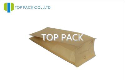 Cina L'imballaggio del sacchetto dell'alimento della carta kraft di Brown Sta sui sacchetti per l'imballaggio per alimenti in vendita