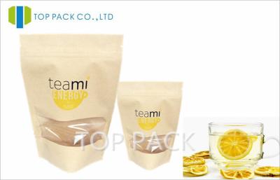 Cina La natura sta sull'imballaggio del limone a secco materiale della carta kraft dei sacchetti dell'alimento in vendita