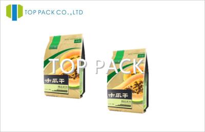 Cina Il laminato plastico della stagnola della carta kraft Sta sul fondo piatto dei sacchetti in vendita