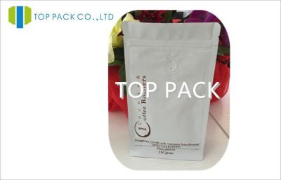 Cina imballaggio del fagiolo del caffè macchiato del commestibile dei sacchetti del fondo piatto 500g in vendita