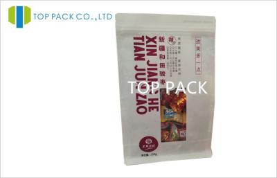 Cina Il fondo bianco del blocco sta sui sacchetti risigillabili della stagnola dei sacchetti dell'alimento in vendita