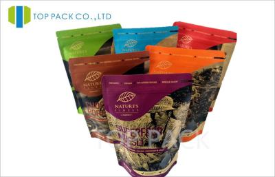 Cina La chiusura lampo stante della carta kraft Insacca la barriera inferiore normale dell'umidità in vendita
