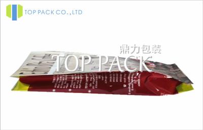 China Valve Printed Coffee Bags , Tear Notch 250g 500g 1000g Promotion for sale