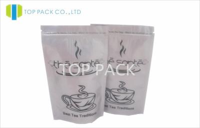 Cina La stagnola del nastro sta sui sacchetti/stagnola ecologica sta sul sacchetto dello zip per tè in vendita