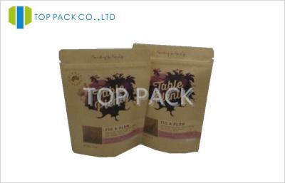 Cina La carta kraft Del commestibile sta sulla metallina del sacchetto finita con la chiara finestra in vendita