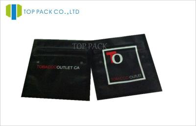 Cina Laminazione stampata rotocalcografia che imballa i fori di aria opachi a chiusura lampo del nero due in vendita