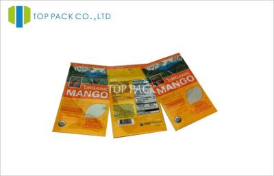 Cina i chip del mango 50g stampati hanno laminato sigillatura dei lati dell'ANIMALE DOMESTICO/PE 3 della chiusura lampo dei sacchetti in vendita