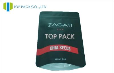 Cina La stagnola nera opaca sta sul sacchetto che imballa i semi di Chia progetta il commestibile per il cliente in vendita