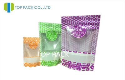 Cina Risigillabili di plastica stanno sui sacchetti dell'alimento che imballano per Candy in vendita