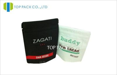 Cina La stagnola opaca nera sta sul seme 150g/250g di Chia dei sacchetti di Ziplcok in vendita