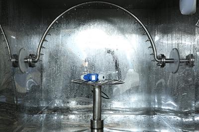 Cina Camera di prova della pioggia della camera di prova 3500W dello spruzzo d'acqua di resistenza all'acqua del IP X3 X4 in vendita