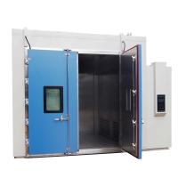 China Customization Environmental Walk In Humidity Chamber Touch Screen Controller for sale