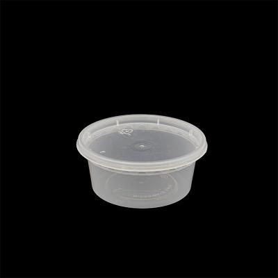 China Transparent PP Plastic Container Food Grade Soup Cups Leak Proof For Takeout Packaging for sale