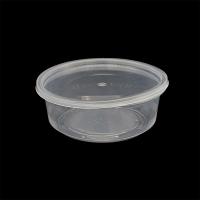 Quality 8 Inch Eco Friendly PP Deli Container Transparent Blister Bowl For Small Takeout Meals for sale